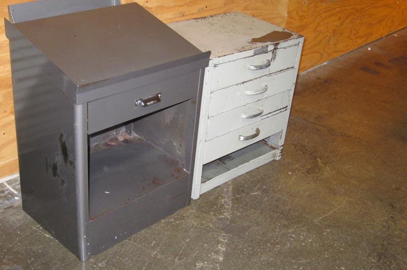 Lot #20: Metal Linotype Cabinets - WireBids